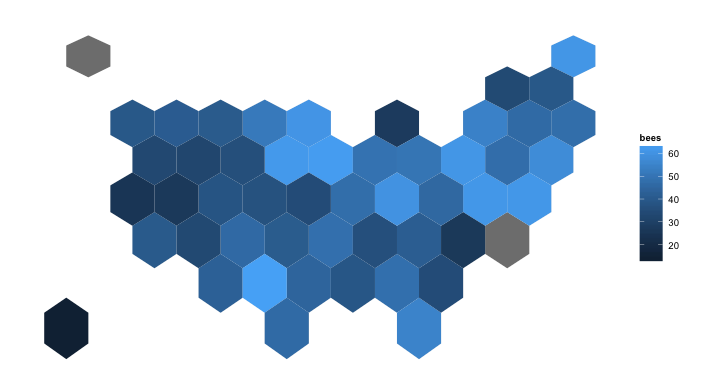 GeoJSON Hexagonal “Statebins” in R | R-bloggers